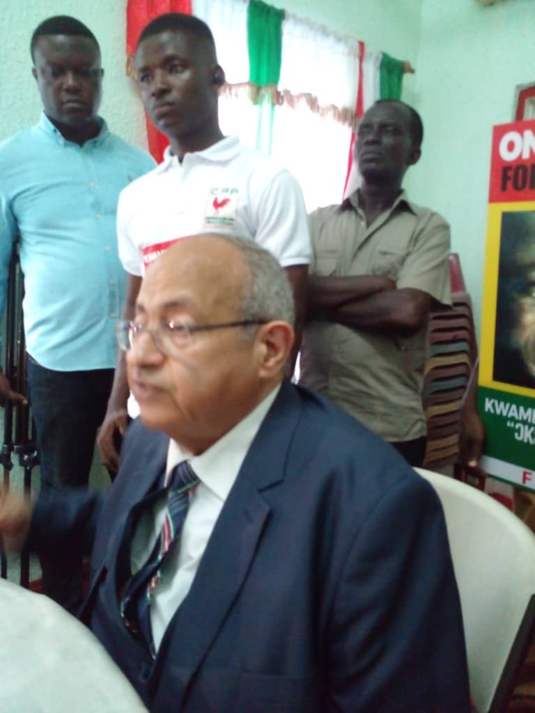 Onzy Nkrumah to resurrect CPP to its glory - Daily Democrat News Online