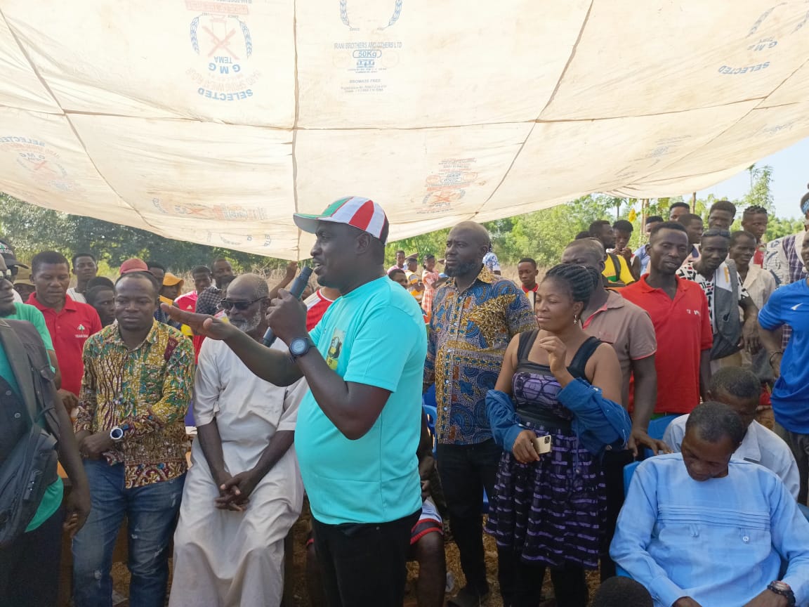 HON. KWAKU BOAM, SPONSORED AND ORGANISED FOOTBALL GALA FOR COMMUNITIES ...
