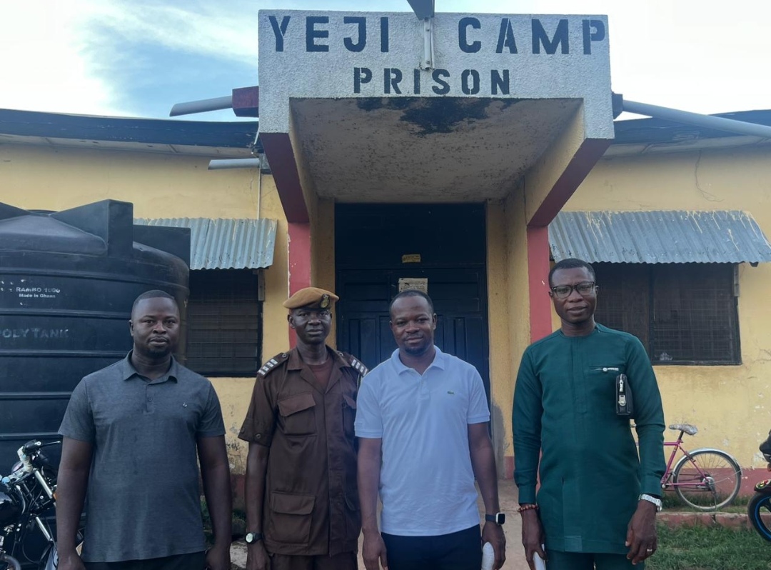 NDC's EMMANUEL KWAKU BOAM SHOWS COMPASSION: DONATES TO YEJI CAMP PRISON ...